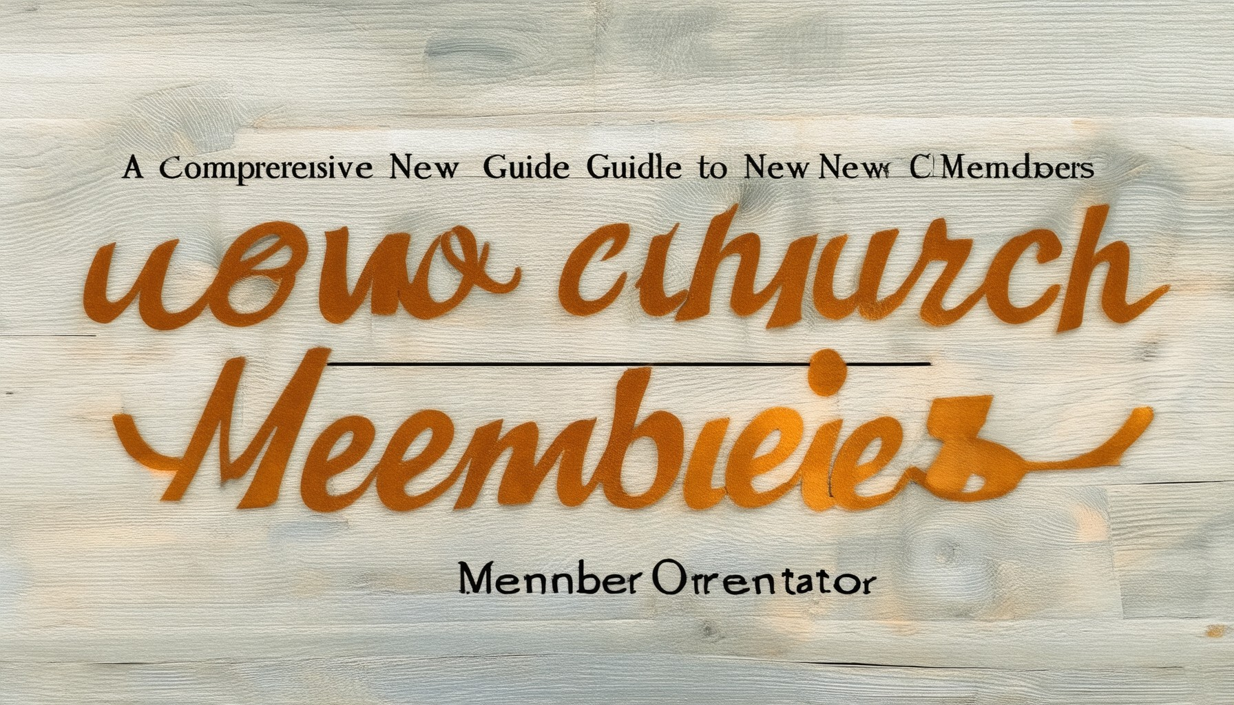 Empowering New Church Members: A Comprehensive Guide to New Member ...